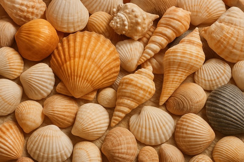 Colorful seashells on sand | Free Photo - rawpixel