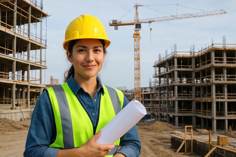 African woman civil engineer blueprint | Free Photo - rawpixel