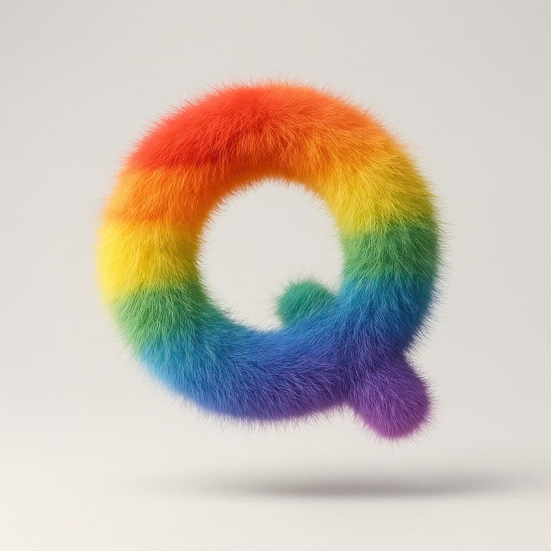 Furry animal letter illustration | Free Photo Illustration - rawpixel