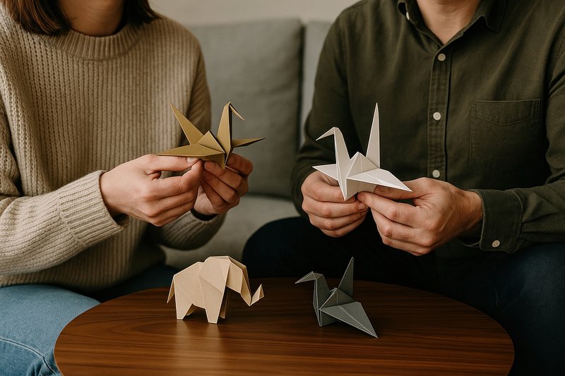 Origami bird. Visit Kaboompics more | Free Photo - rawpixel