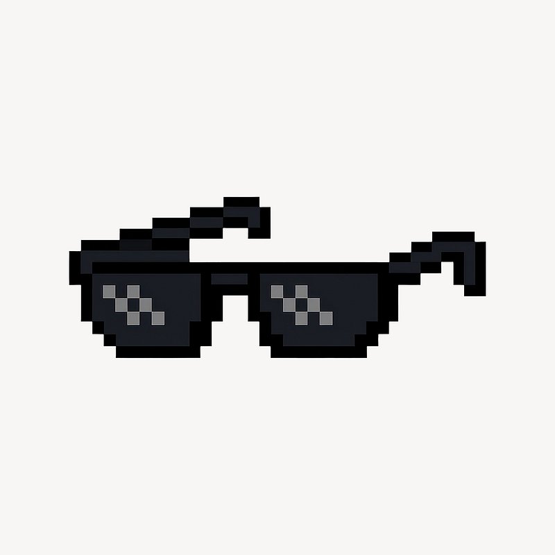 Pixel Sunglasses Images | Free Photos, PNG Stickers, Wallpapers ...