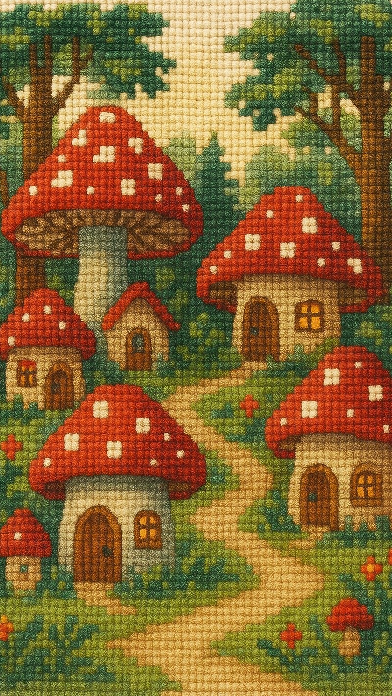 House+cross-stitch+pattern Tree Images | Free Photos, PNG Stickers ...