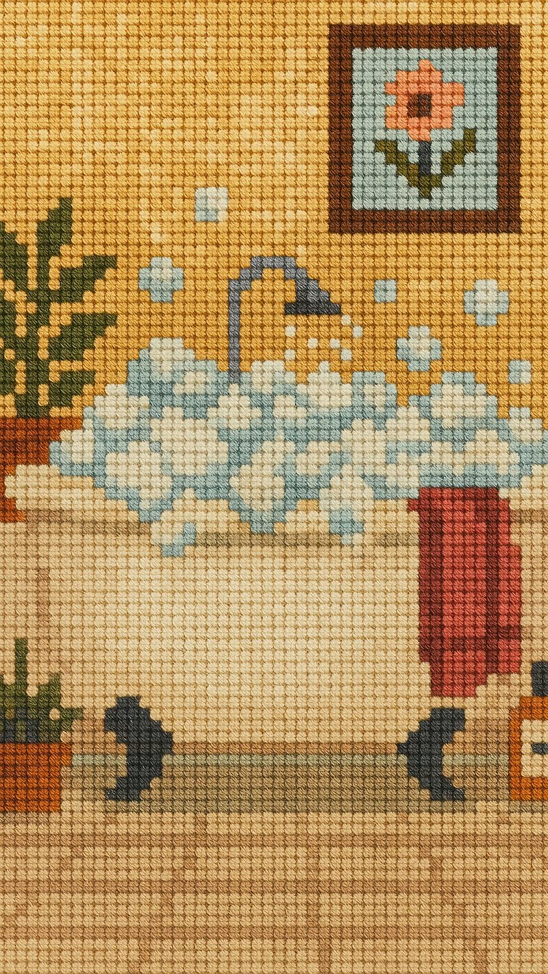 Wallpaper+for+bathroom+wall Pattern Images | Free Photos, PNG Stickers ...