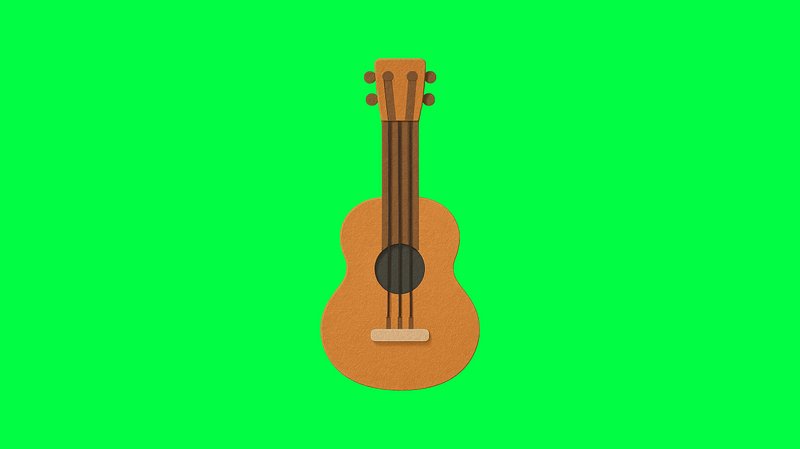 PNG Holographic ukulele vibrant illustration | Free PNG - rawpixel