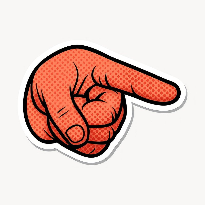 Finger Pointing Transparent PNG Images | Free Photos, PNG Stickers ...