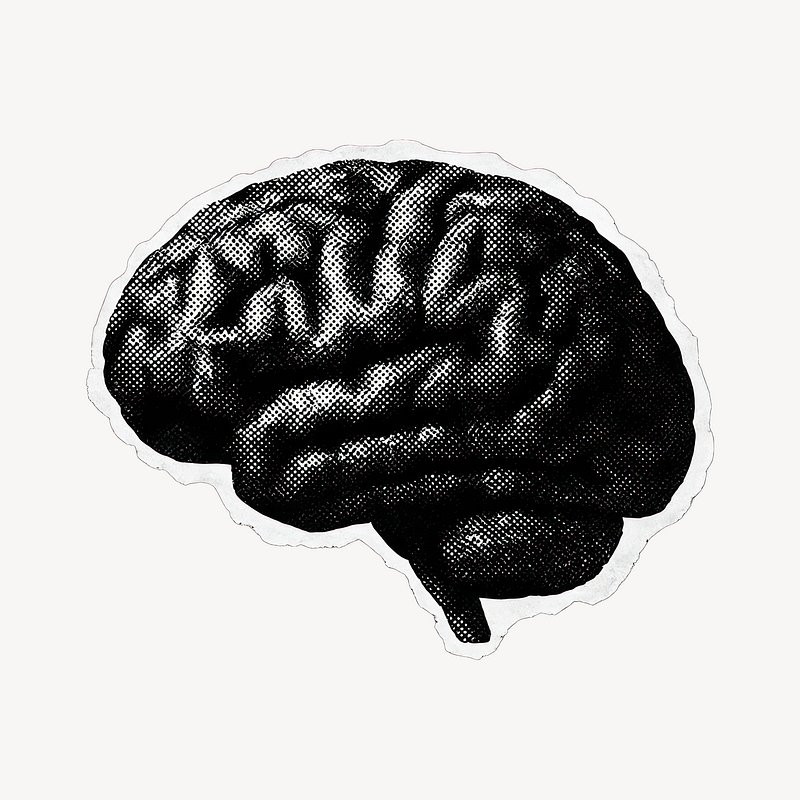 PNG Vintage brain illustration design | Free PNG - rawpixel
