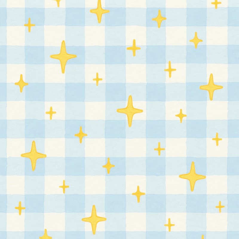 Playful stars on checkered background | Free Photo Illustration - rawpixel