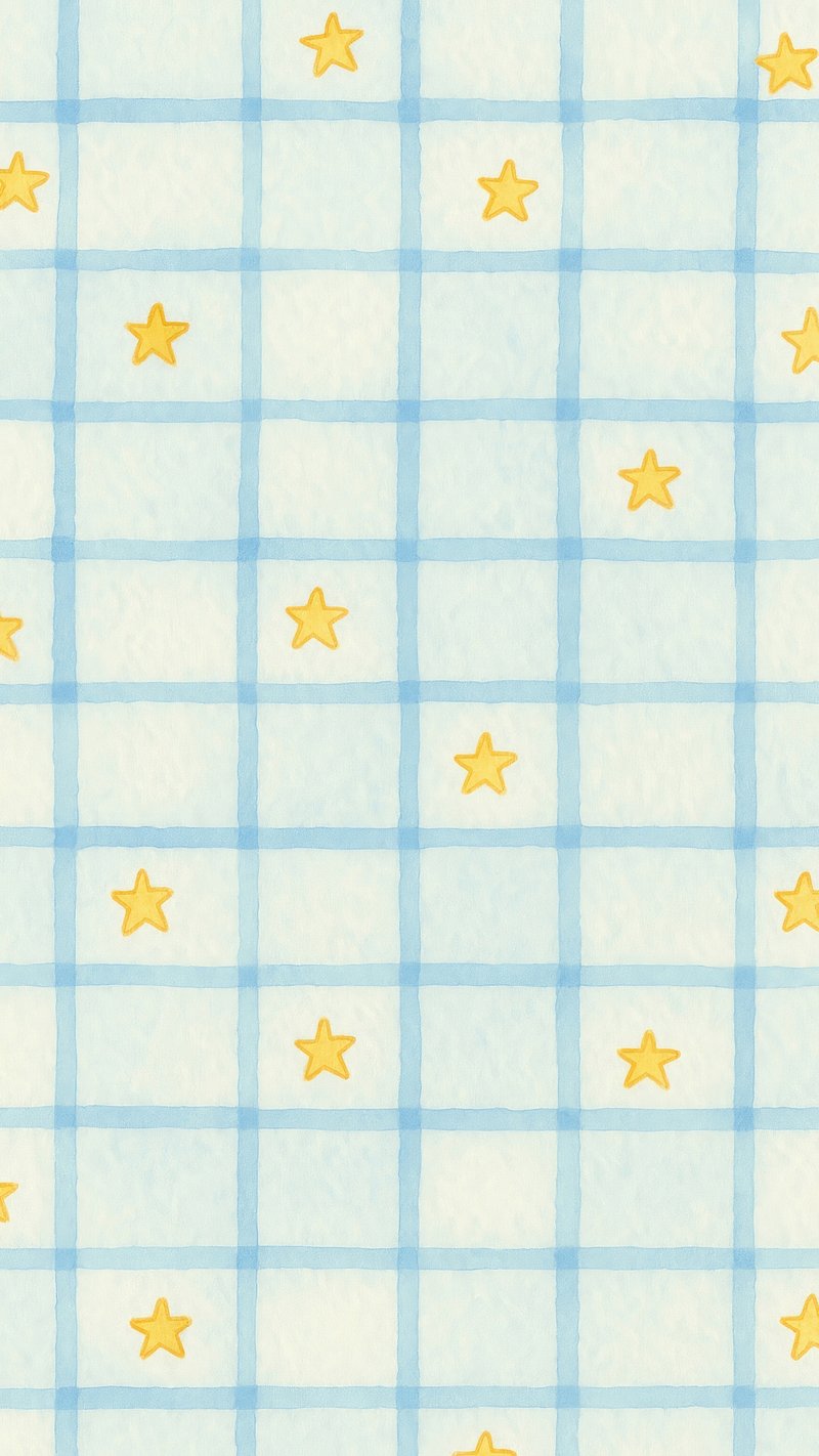 Playful stars on checkered background | Free Photo Illustration - rawpixel