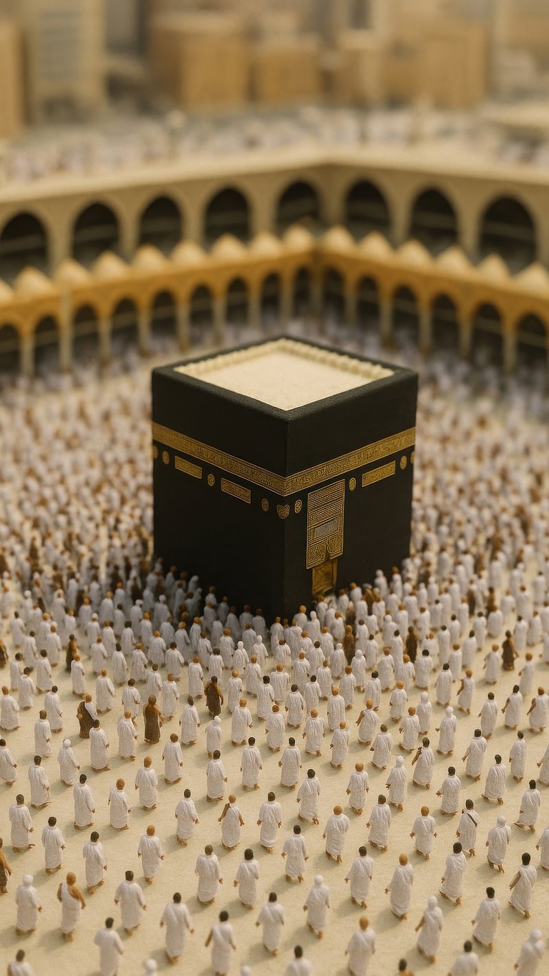Kaaba is center stage rahmah | Premium Photo - rawpixel