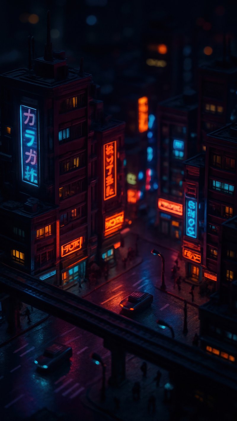 Cyberpunk+sign City Futuristic Images | Free Photos, PNG Stickers ...