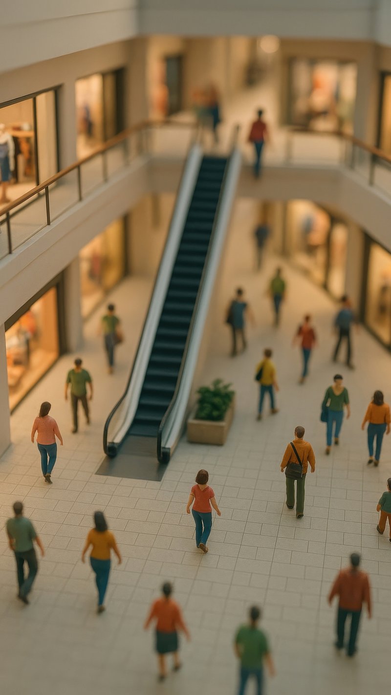 View second floor shopping center | Free Photo - rawpixel