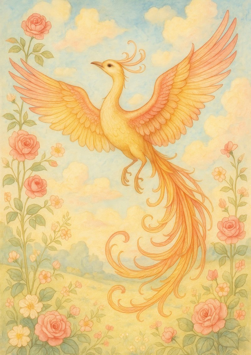 Phoenix+watercolor Book Images | Free Photos, PNG Stickers, Wallpapers ...