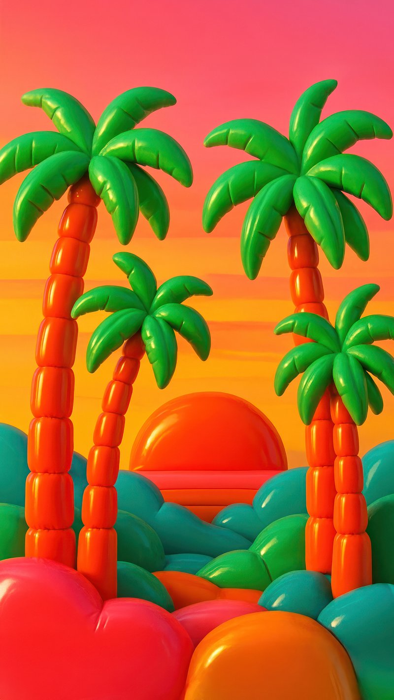 Cartoon Palm Tree Images | Free Photos, PNG Stickers, Wallpapers ...