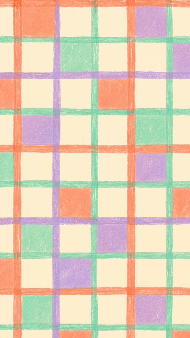 Vibrant plaid pattern wallpaper | Free Photo Illustration - rawpixel