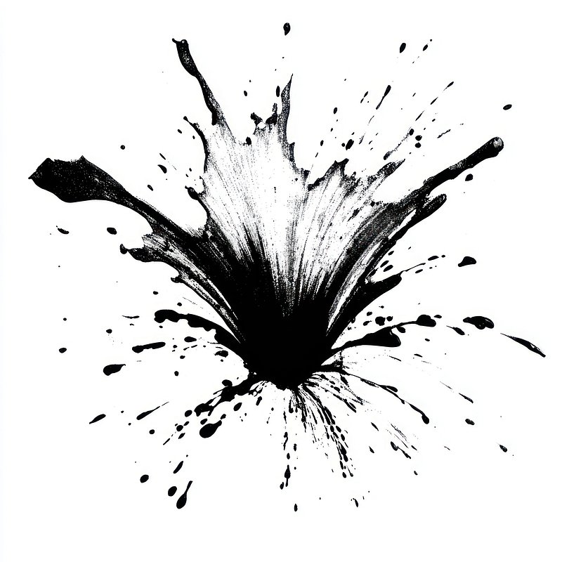 Ink Splatter Vectors | Free Illustrations, Drawings, PNG Clip Art ...