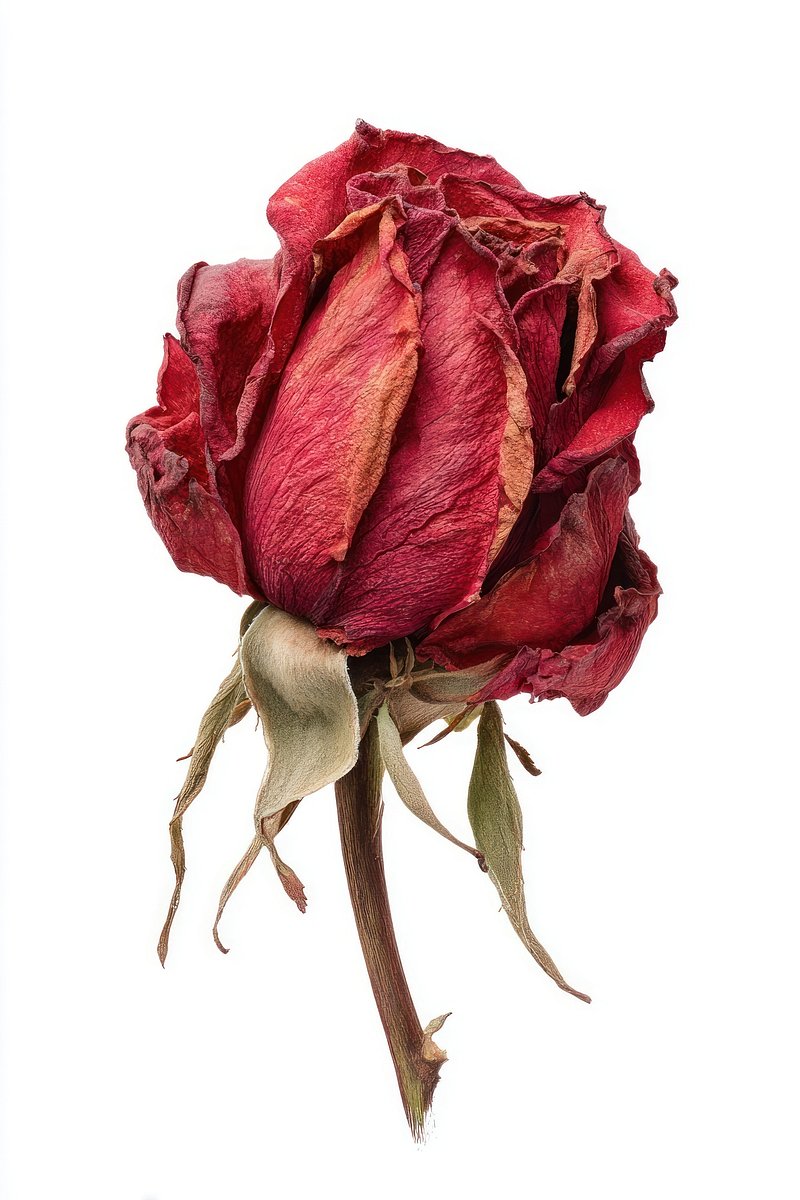 Dried red rose close-up | Free Photo - rawpixel