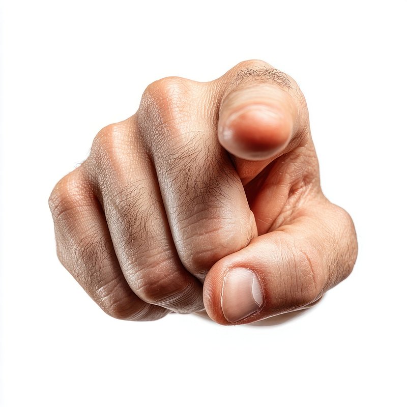 Finger Pointing Transparent PNG Images | Free Photos, PNG Stickers ...