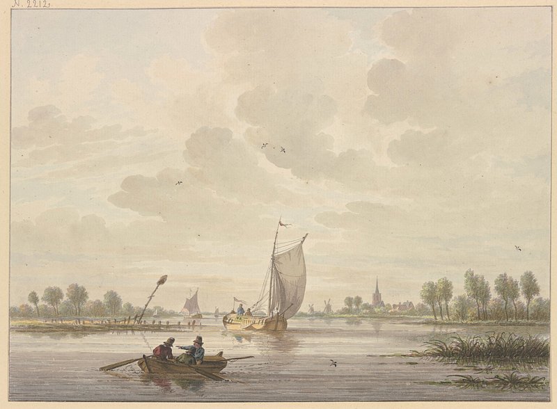 Cloud+of+birds Tree Landscape Art | Download Free Original Artworks on ...