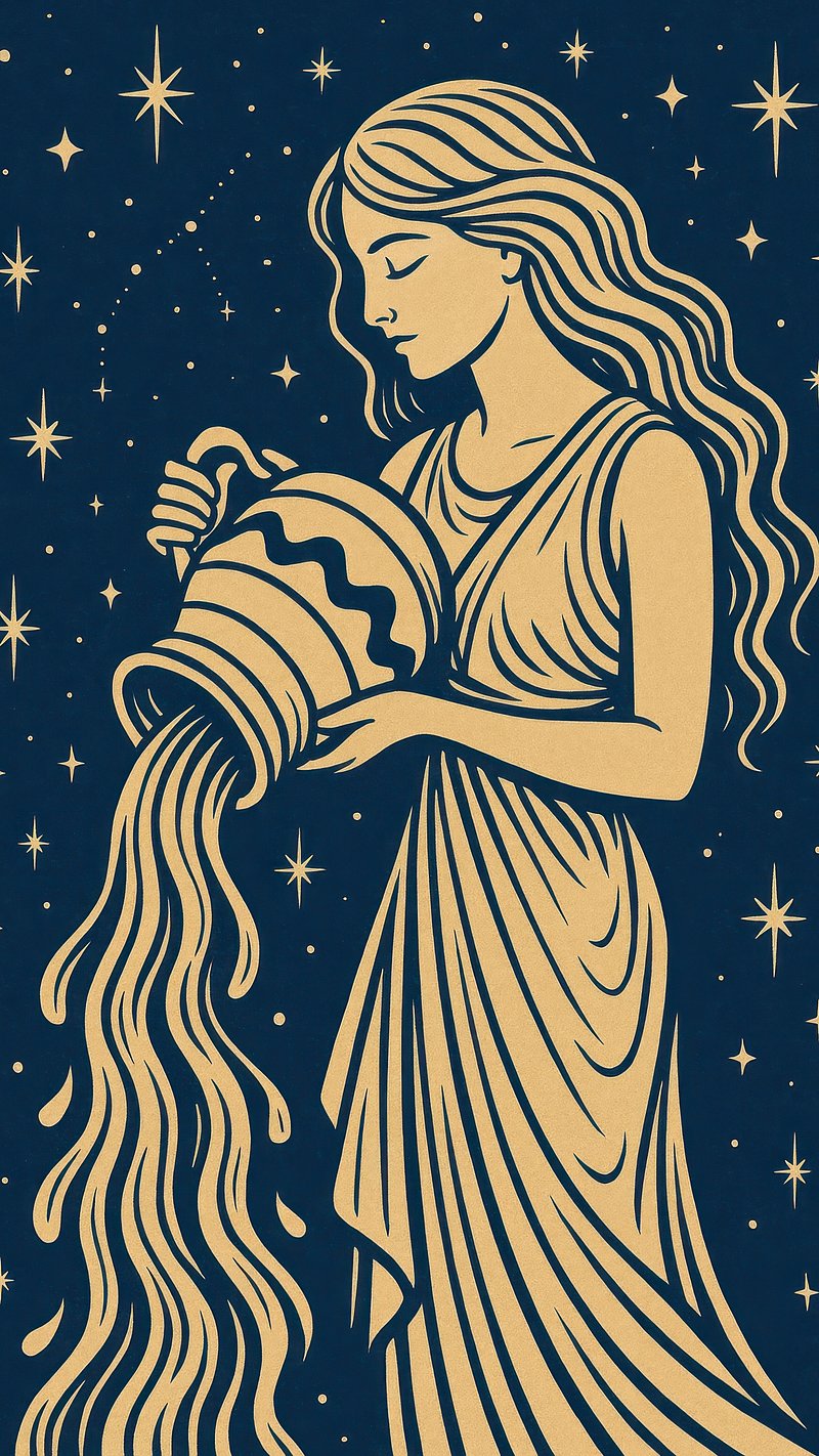 Aquarius+wallpaper Mobile Astrology Design Images | Free Photos, PNG ...