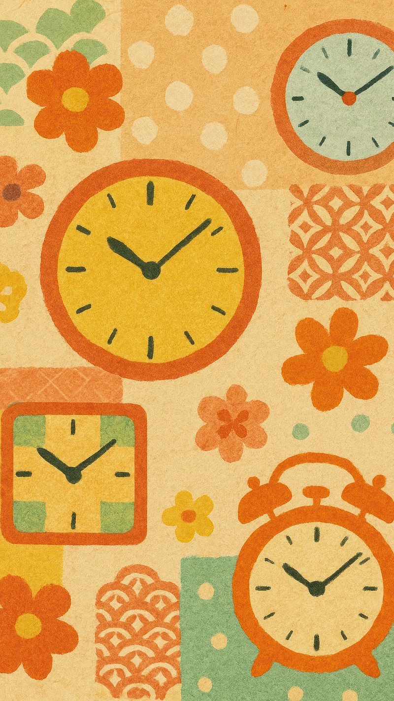 Analog Wallpaper Clock Design Mobile JPG Images | Free Photos, PNG ...
