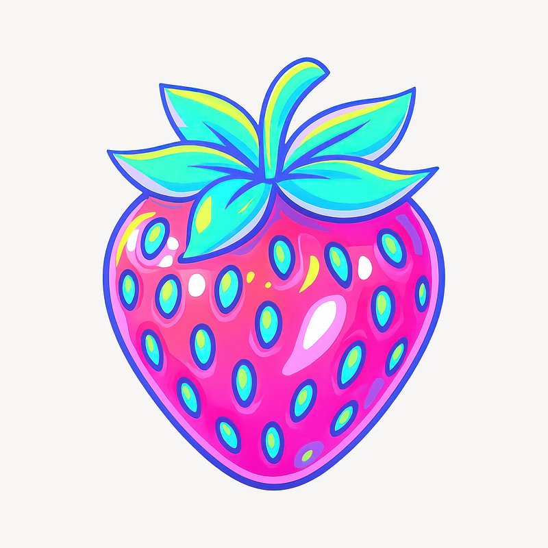 Animated Strawberry Images | Free Photos, PNG Stickers, Wallpapers ...