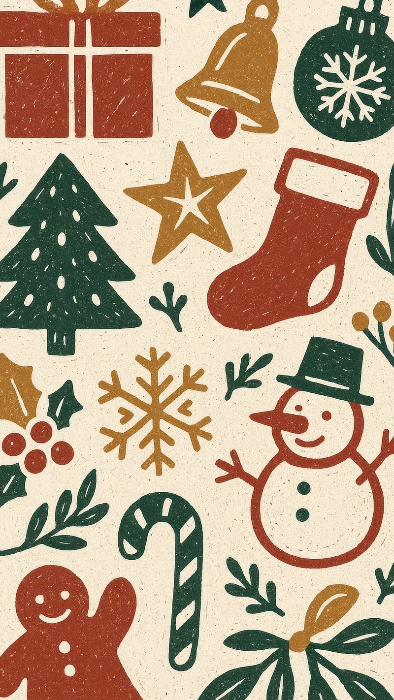 Christmas Wallpaper Gingerbread Cute Mobile Tree Images | Free Photos ...