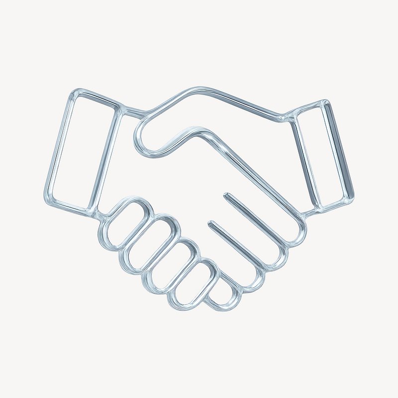 Handshake Outline Hands Images | Free Photos, PNG Stickers, Wallpapers ...