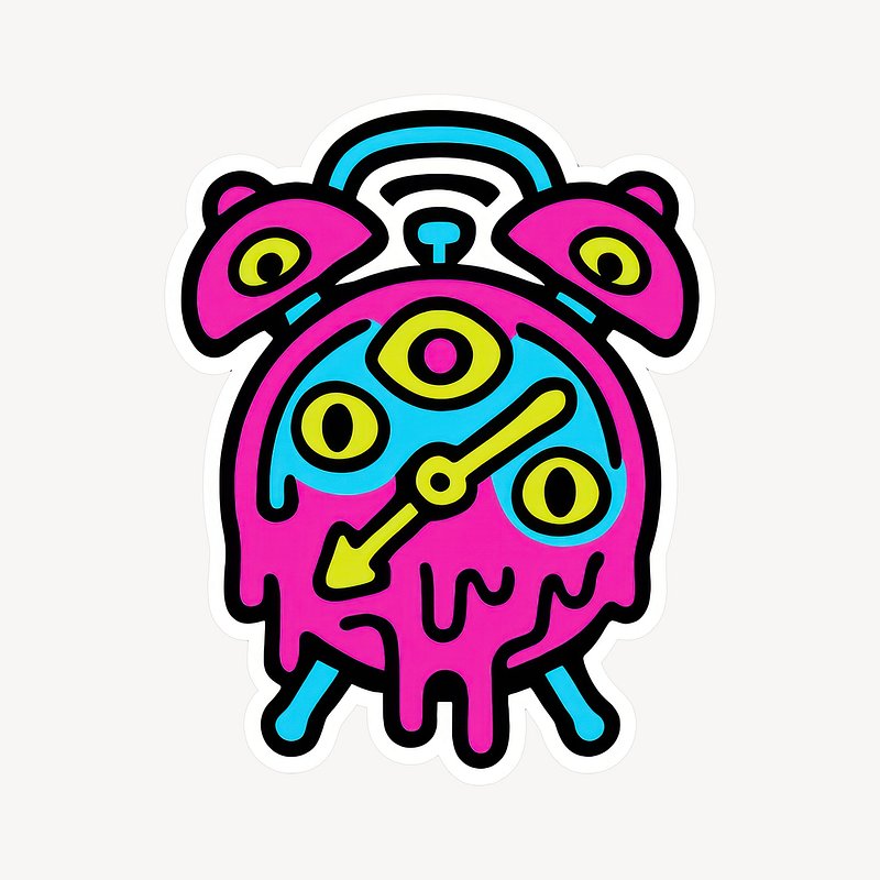 Clock Stickers Design Images | Free Photos, PNG Stickers, Wallpapers ...
