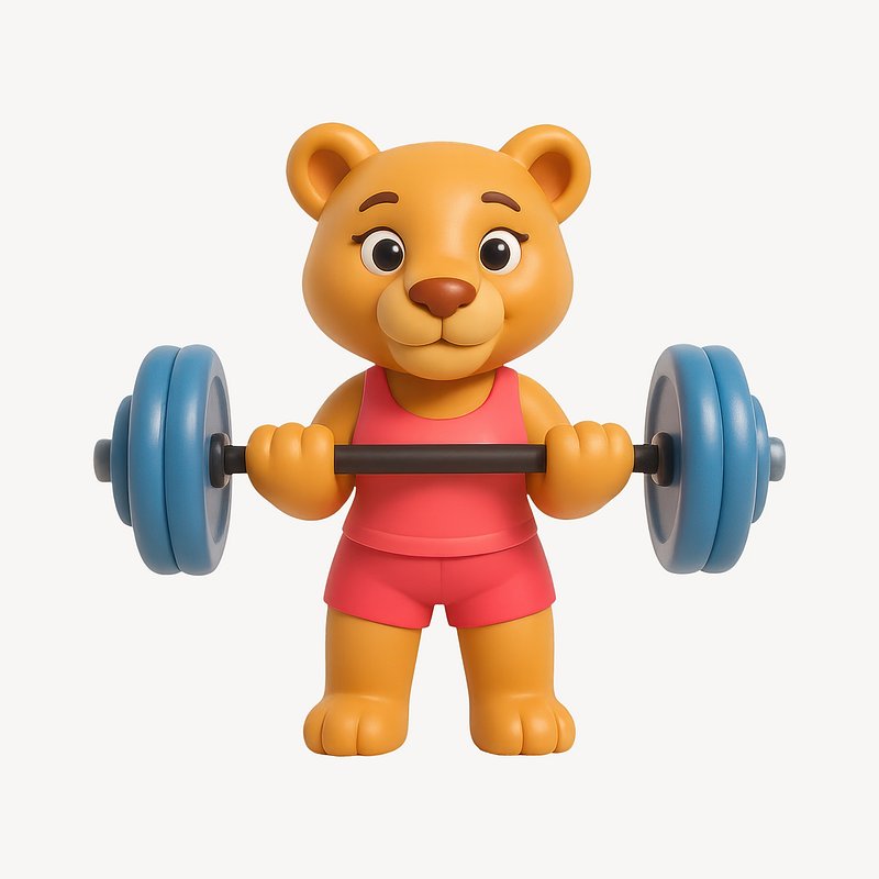Gym+icon+3d Cartoon Aesthetic Images | Free Photos, PNG Stickers ...