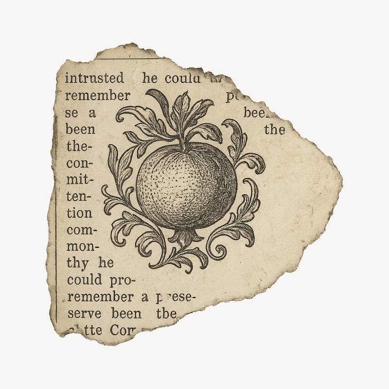 Old Book Engraving Paper PNG Images | Free Photos, PNG Stickers ...