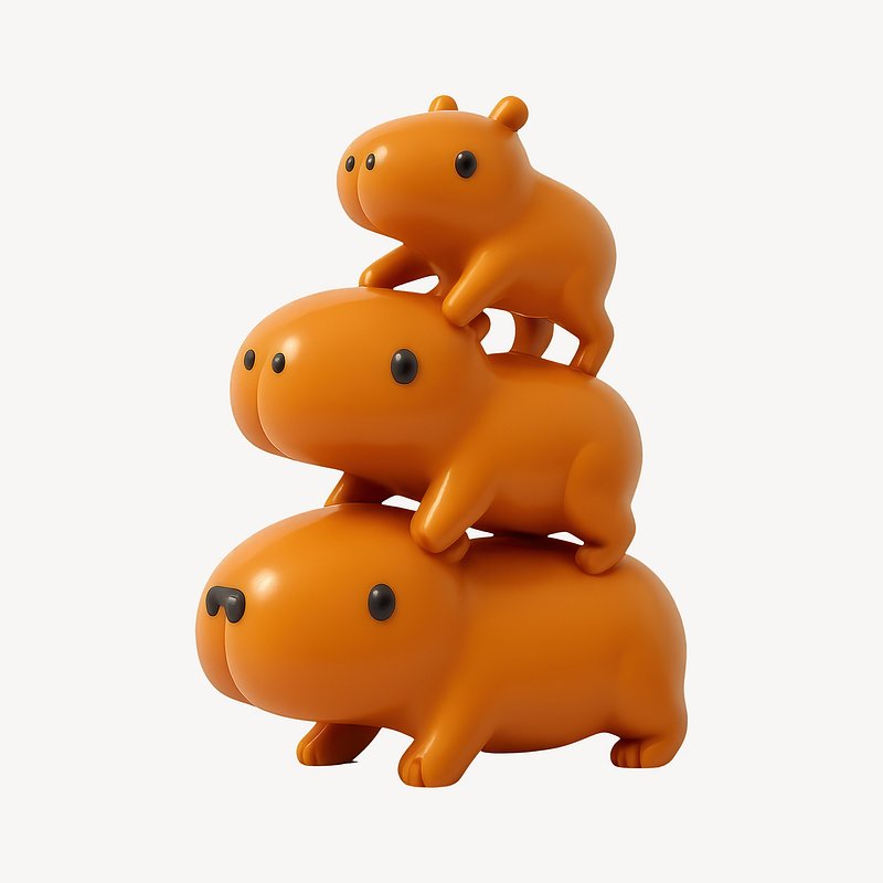 Capybara Animals Cartoon Images | Free Photos, PNG Stickers, Wallpapers ...