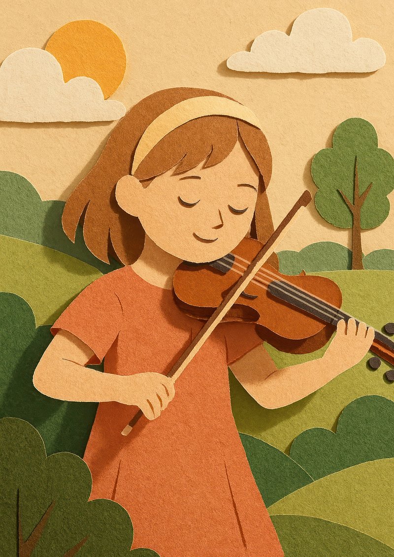 Violin Girl Background Images | Free Photos, PNG Stickers, Wallpapers ...