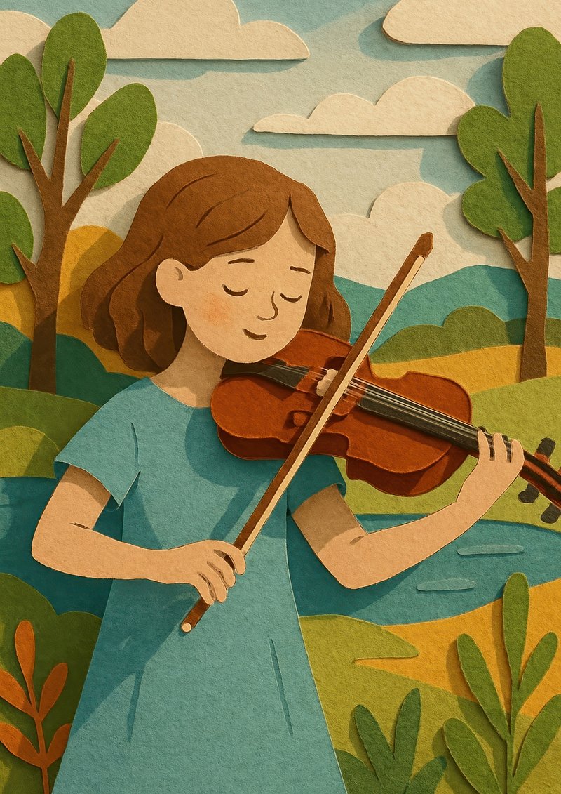 Violin Girl Background Images | Free Photos, PNG Stickers, Wallpapers ...