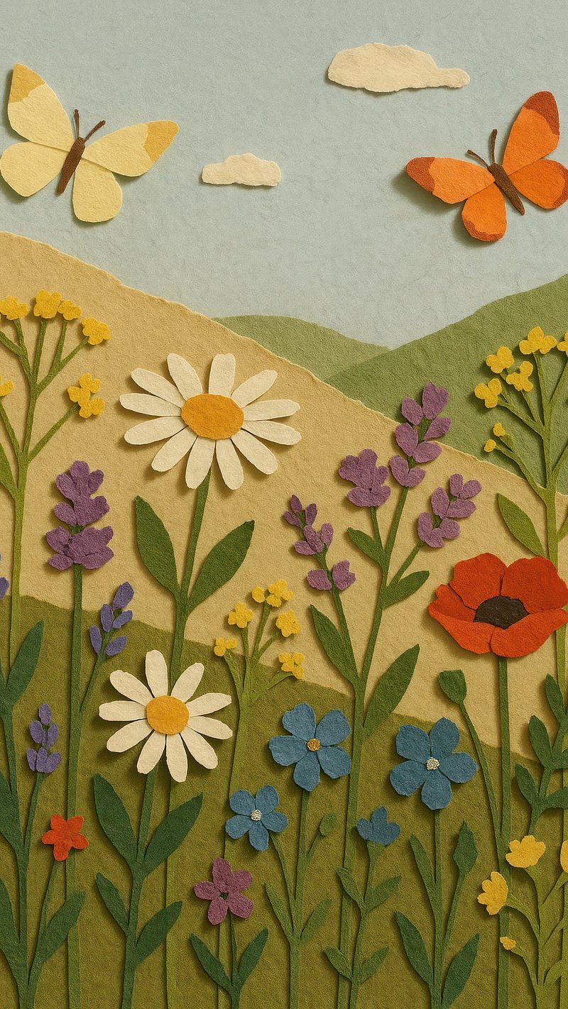 Wallpaper Wildflower Graphics Painting Blossom Art Images | Free Photos ...