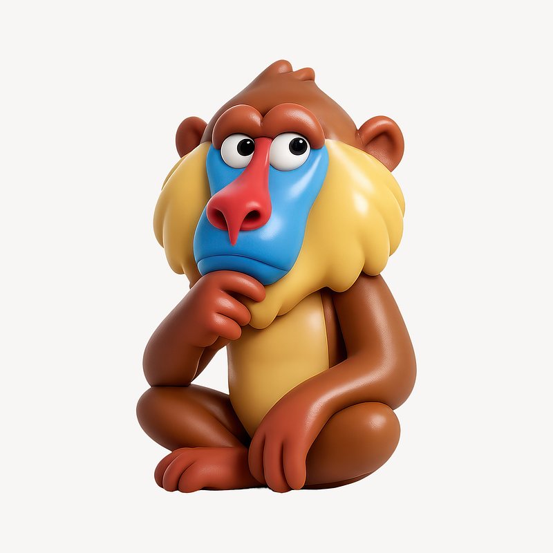 Thinking Monkey Images | Free Photos, PNG Stickers, Wallpapers ...