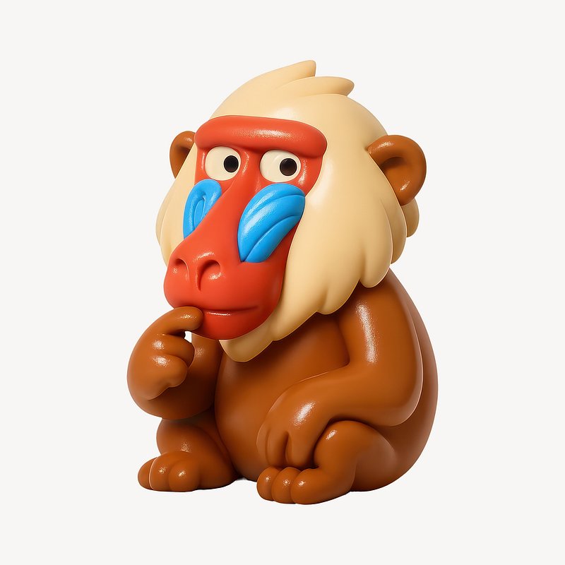 Thinking Monkey Images | Free Photos, PNG Stickers, Wallpapers ...