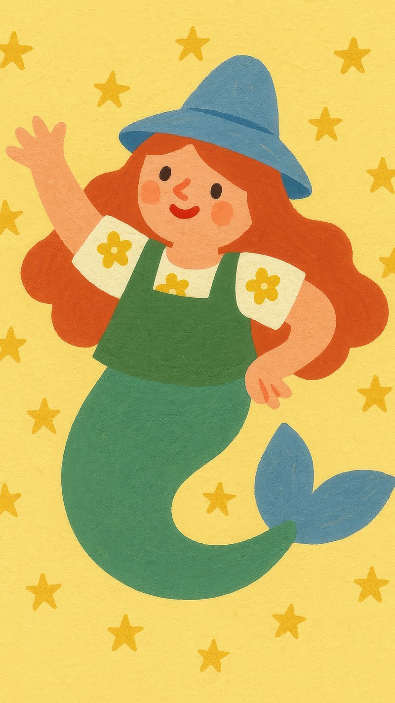 Wallpaper+mermaid+cute Face Images | Free Photos, PNG Stickers ...