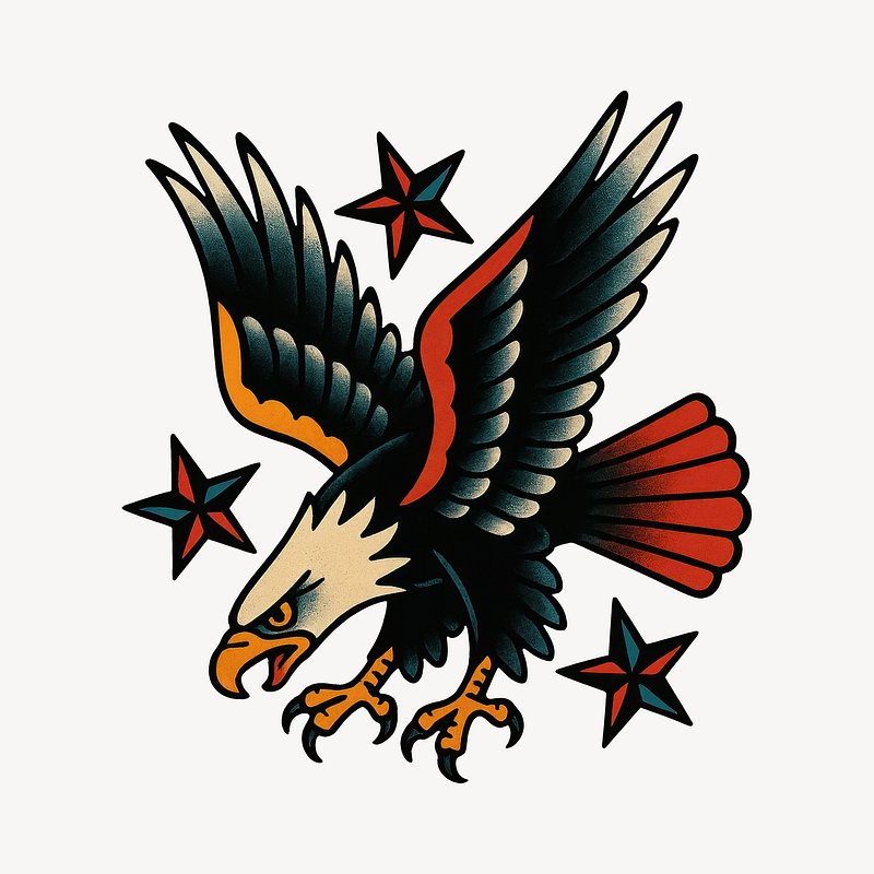 Eagle+tattoo Design Fish Images | Free Photos, PNG Stickers, Wallpapers ...