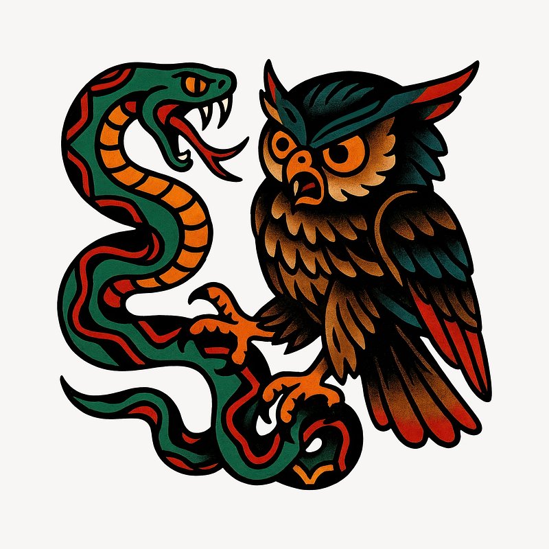 Owl+tattoo Art Images | Free Photos, PNG Stickers, Wallpapers ...