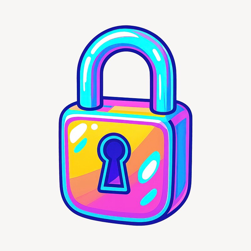Cute Padlock Illustration Images | Free Photos, PNG Stickers ...