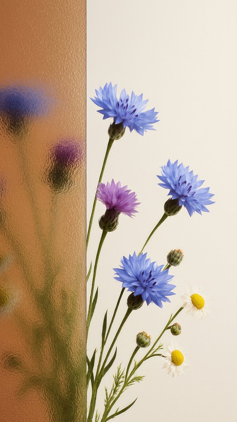 Spring flowers postcard illustration vintage | Free Photo Illustration ...