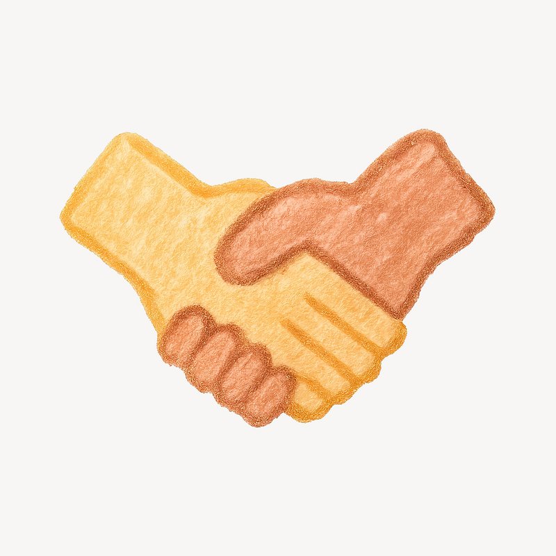 Handshake Outline Hands Images | Free Photos, PNG Stickers, Wallpapers ...