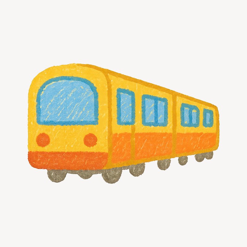 Cartoon+train+outlined Design Images | Free Photos, PNG Stickers ...