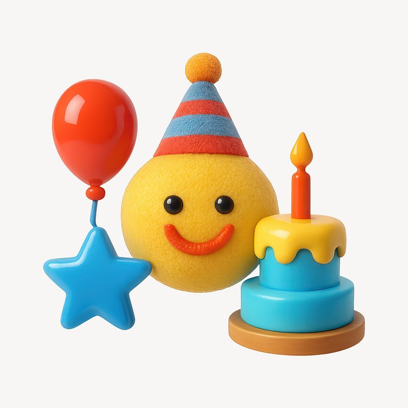 Birthday+emoji+cake PNG Food Light Cartoon Images | Free Photos, PNG ...