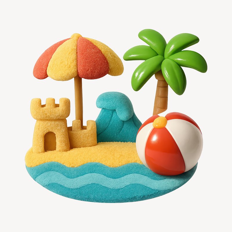 Birthday+beach+image Plastic Images | Free Photos, PNG Stickers ...