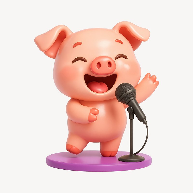 Microphone Sing Animal Images | Free Photos, PNG Stickers, Wallpapers ...