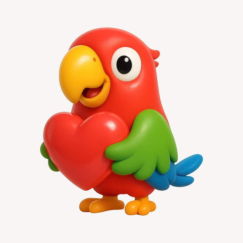 Cartoon Parrot Images | Free Photos, PNG Stickers, Wallpapers ...