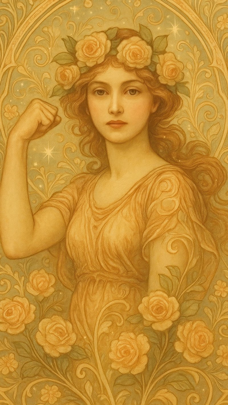 Ethereal floral goddess art | Free Photo Illustration - rawpixel