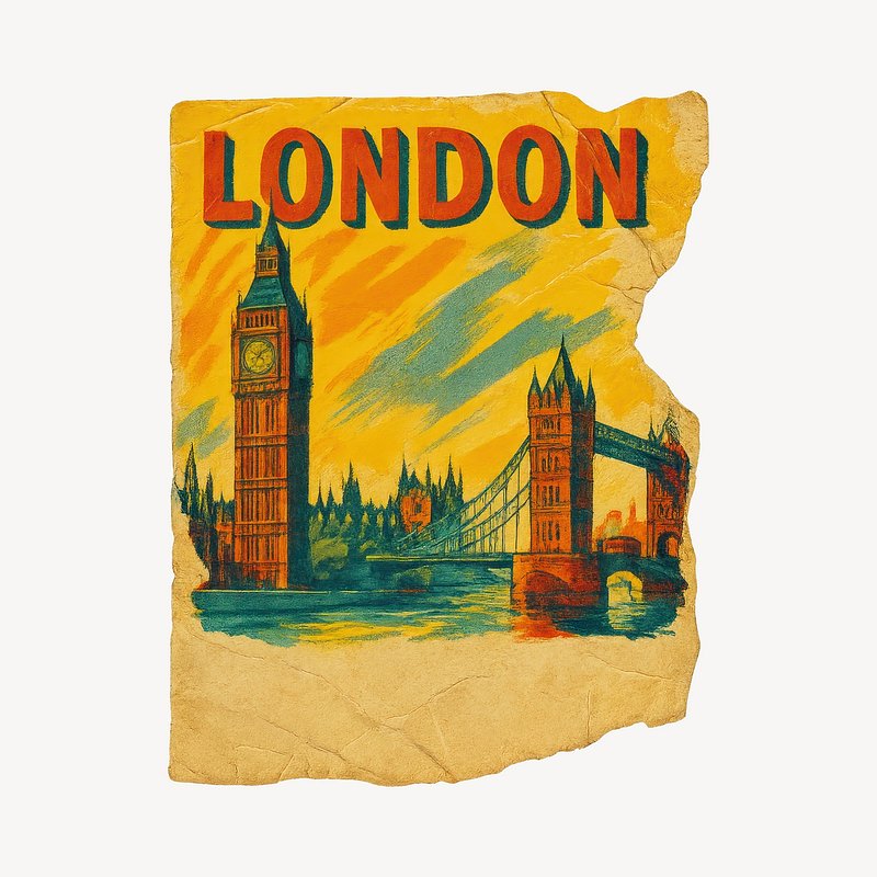 Vintage London Design Shadow Images | Free Photos, PNG Stickers ...