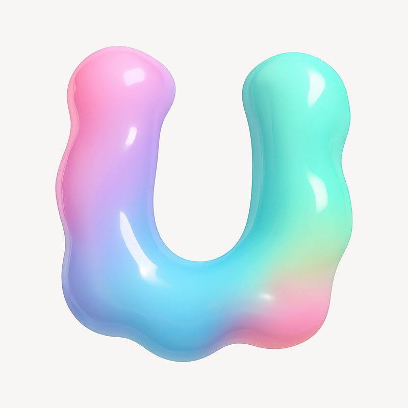 Gradient Blob Shadow Texture Alphabet Images | Free Photos, PNG ...